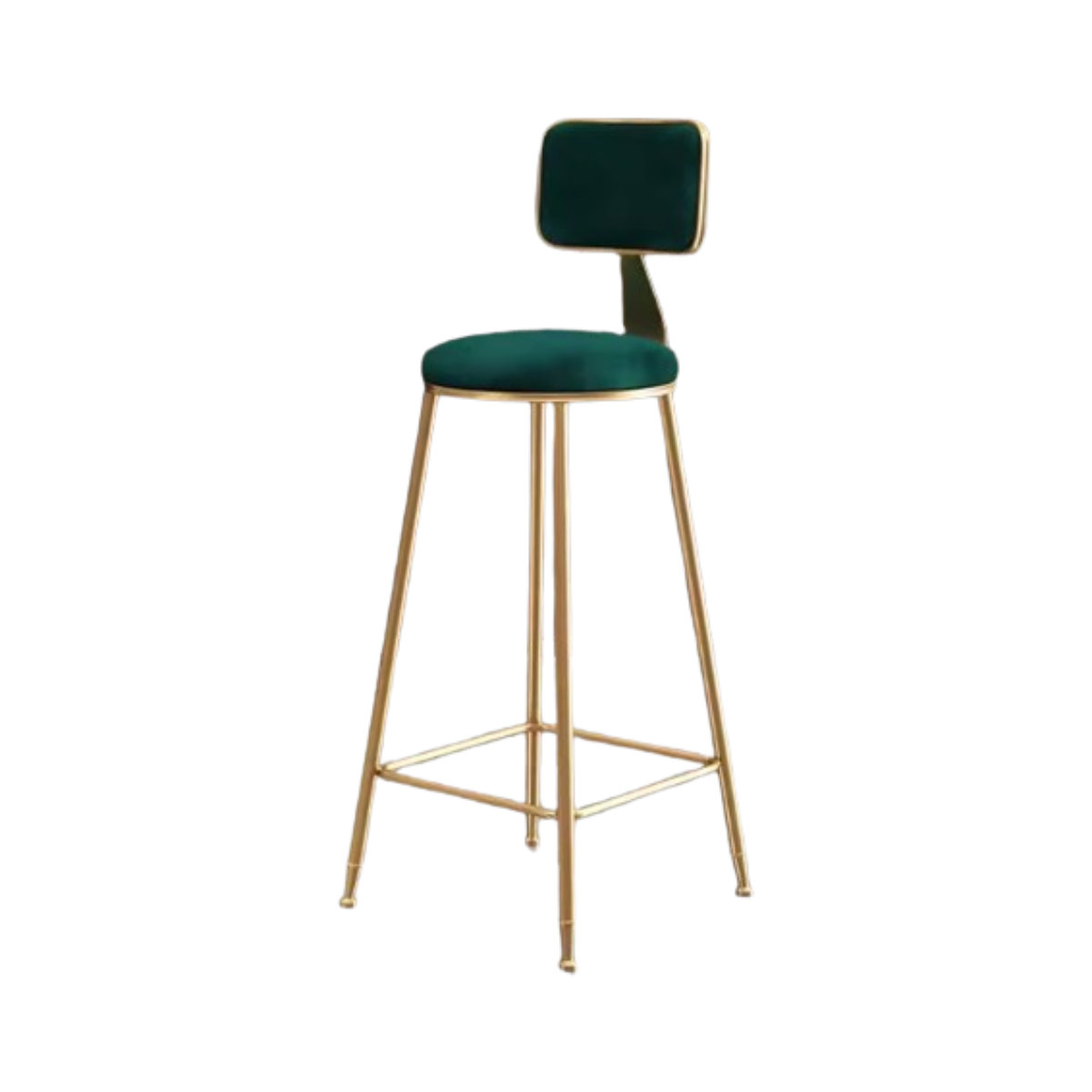 Lyon Cushion Bar Stool (Emerald) - Four Legs Affair - Event Furniture ...