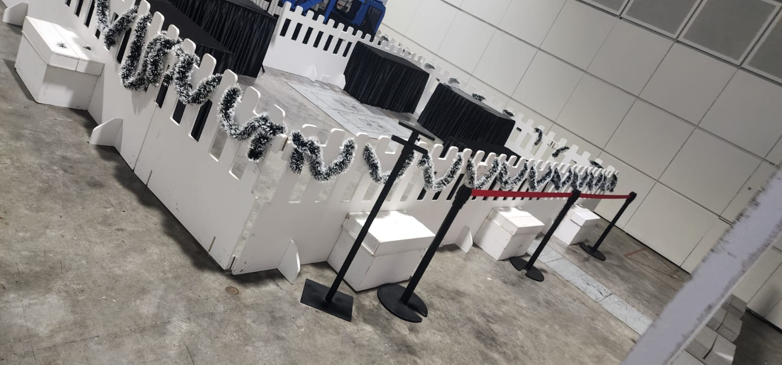 Poster Stand - Four Legs Affair - Event Furniture Rental